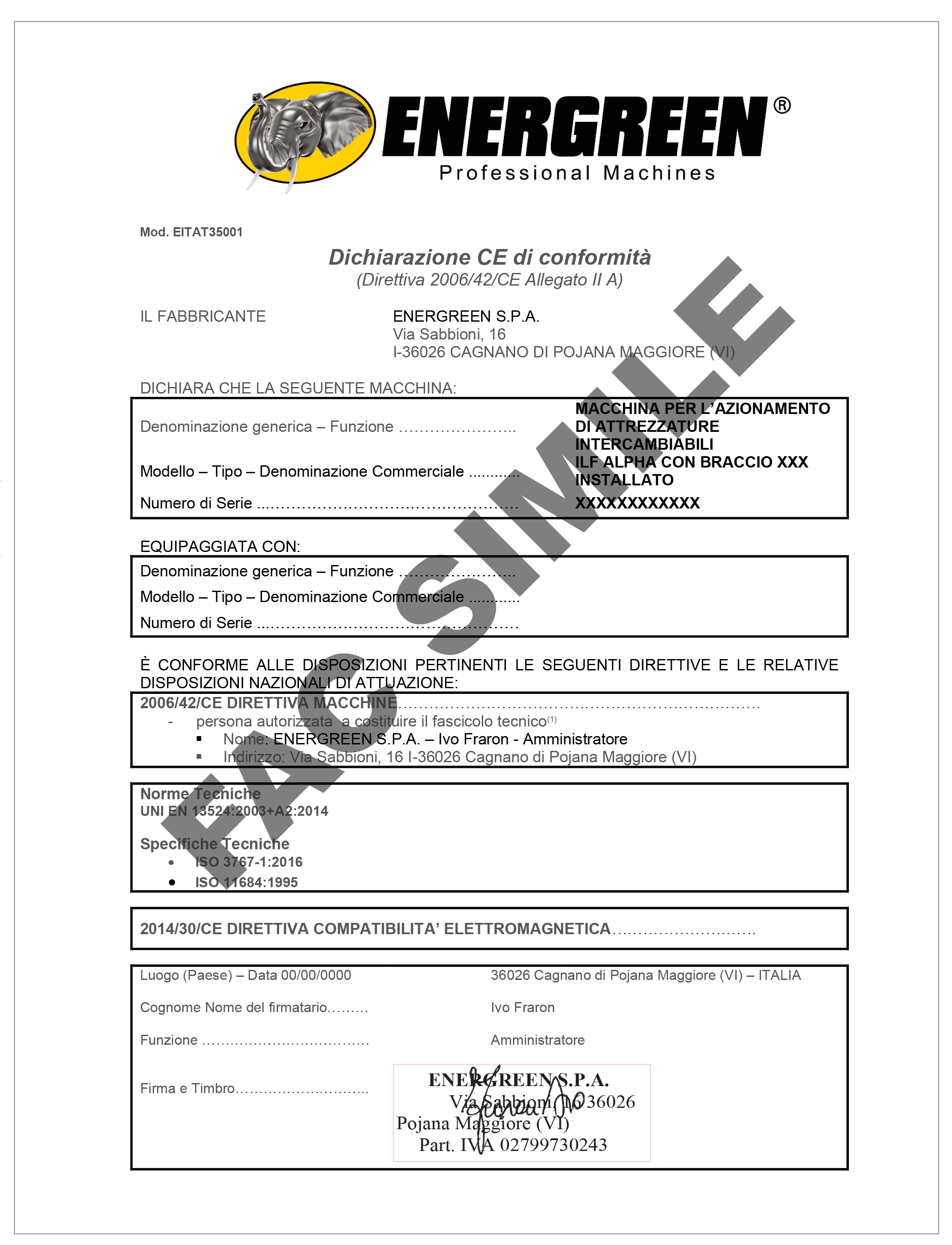 ILF ALPHA | Characteristics